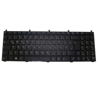 Laptop Without Backlit Keyboard For Proline X7200 German GR Black With ...