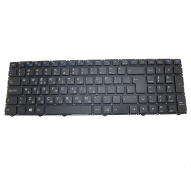 Laptop Keyboard For Proline W950JU Greek GK Black Without Frame New ...