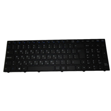 Laptop Keyboard For Proline W950KL Greek GK Black With Black Frame New ...