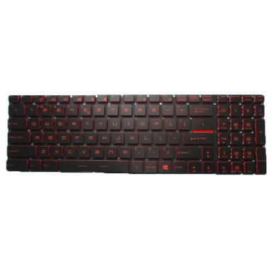 Laptop Red Backlit Keyboard For MSI GL63 8RC 8RD 8RE 8RCS 8SC 8SD 8SDK ...