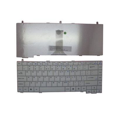 White Laptop Keyboard For Bangho M66 M66SRU Series New - Linda parts
