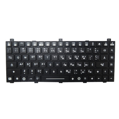 Black Laptop With Backlit Keyboard For Getac GDKB_9 GDKBC9 GDKBB9 ...
