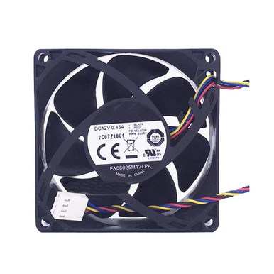 Laptop Cooler Fan For Cooler Master FA08025M12LPA 4Lines PWM 8CM DC 12V ...