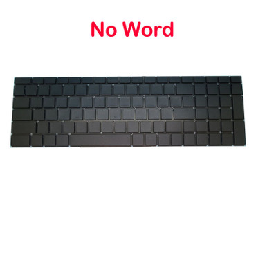 Laptop No Backlit Keyboard For F0006-032 XK-HS287 MB3501032 No Words ...