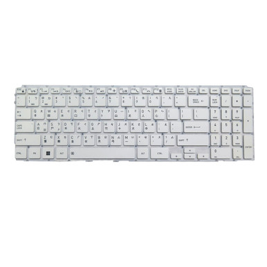 Laptop Keyboard For Dynabook CS50L-K Traditional Chinese TW White ...