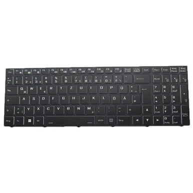 Laptop Keyboard For Ekimia Bionic 1 Germany GR With Black Frame With ...