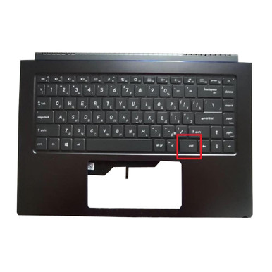 Used Laptop PalmRest&US RU Keyboard For MSI Prestige 15 A10 A10SC ...