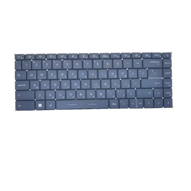 Gray Laptop US+HB Keyboard For MSI P15 Prestige 15 A10 A10SC With Small ...