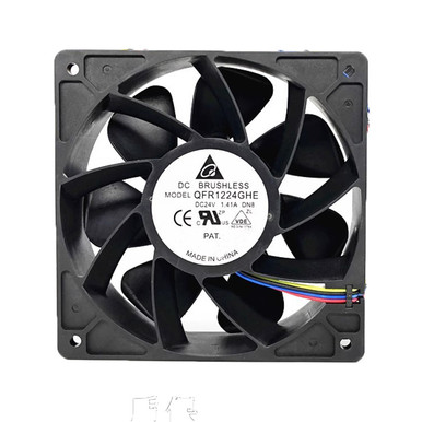 Cooling Fan For DELTA QFR1224GHE-DN8 DC24V 1.41A 4lines New - Linda parts
