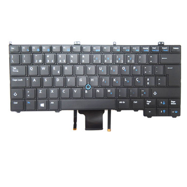 Laptop Keyboard For DELL Latitude E7240 E7440 Portugal PO With Pointing ...