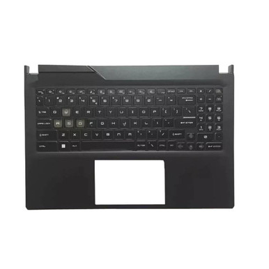 Black Laptop PalmRest&US Keyboard For MSI Cyborg 15 Air A12V MS-15K1 ...
