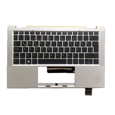 Laptop PalmRest&Keyboard For HP Elitebook X360 1030 G7 M16981-141 with ...