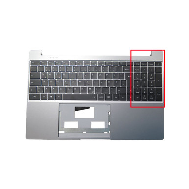 Laptop PalmRest&keyboard For Funhouse F10 MPro Gray Top Case 15.6inch ...