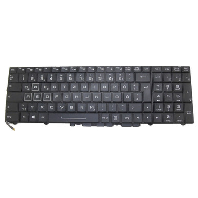 Laptop Keyboard For Schenker DTR 15 Germany GR With Backlit Black New ...