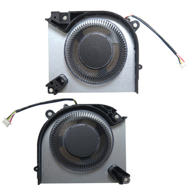 Laptop CPU GPU Fan For Sager NP7861C NP7861D NP7861D-S NP7861E DC12V A ...