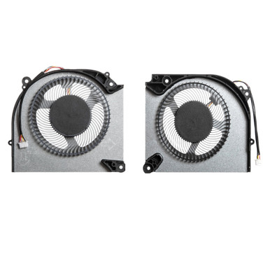Laptop CPU GPU Fan For Sager NP7860P NP7880P DC5V A Pair New - Linda parts