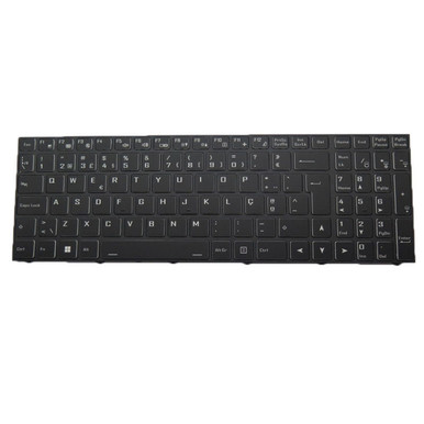 Laptop No Backlit Paper Keyboard For CLEVO PD71PNP1 PD70PNT PD71PNT ...