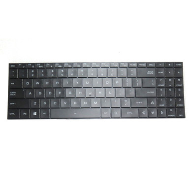 Laptop Keyboard For Aftershock Apex 15R English US Black With Backlit ...
