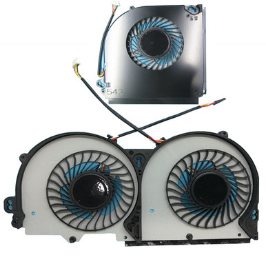 Laptop CPU GPU Fan For Aftershock Prime-15 GTX1070 P950ER A Pair New ...