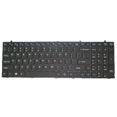 Laptop Keyboard For BTO P•Book 17CL54 GTX950 W670SB English US Black ...