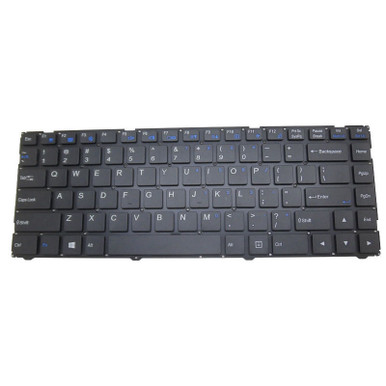 Laptop Keyboard For BTO U•BOOK 14CL824 N240WU English US Black No Frame ...