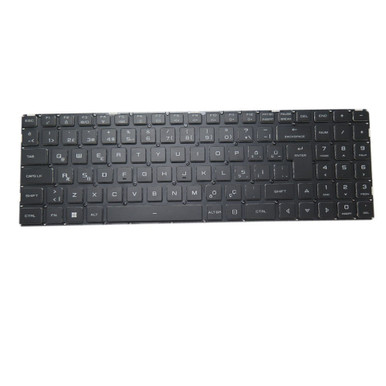 Laptop Keyboard For Monster Tulpar T5 V20.2 Turkey TR Black Without ...