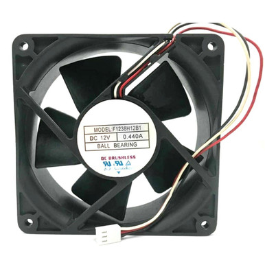 Cooling Fan For MECHATRONICS F1238H12B1 DC12V 0.440A 3PIN 3Lines ...