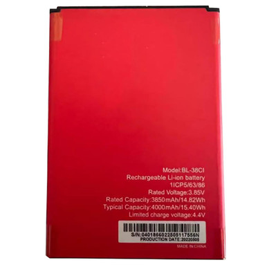 Battery For itel BL-38CI BL38CI 3.85V 15.40WH 4000mAh New - Linda parts