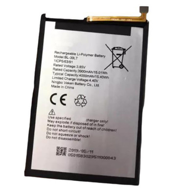 Battery For Itel BL-39LT BL39LT 3.85V 15.4WH 4000mAh New - Linda parts