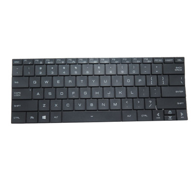 Laptop Keyboard For SiComputer Nauta 02P English US Gray With Backlit ...