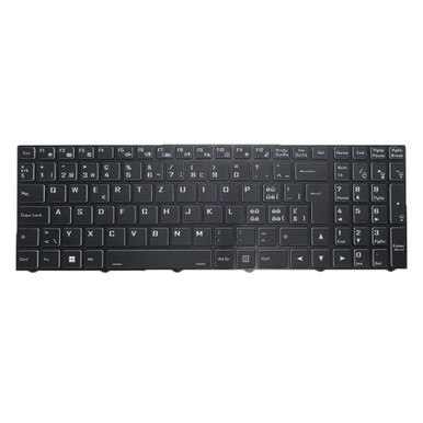 Laptop Backlit Keyboard For CLEVO PC50DN PC50DN2 PC50DN2(-D) PC50DP(-D ...
