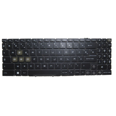 Black New Laptop 4-Zone RGB Backlit Keyboard For MSI Katana 17 B12V ...