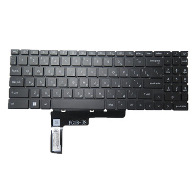 Black New Laptop Single Zone RGB Backlit Keyboard For MSI Modern 15 A10 ...