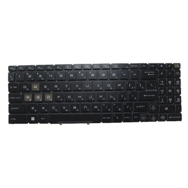 Black New Laptop RGB Backlit Keyboard For MSI Modern 15 A10 10M A10RAS ...