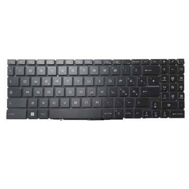 Black New Laptop Per Key No Backlit Keyboard For MSI Creator M16 A11U ...