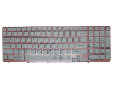 Laptop Keyboard For SONY For VAIO SVE15 Series English US White With ...