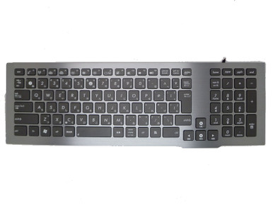 Laptop Keyboard For ASUS G75 G75V G75VW G75VX With Gray Frame Black ...