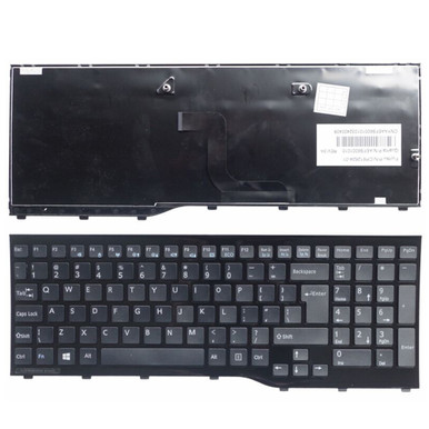 Laptop Keyboard For Fujitsu LifeBook AH522 AH552 English US Black With ...