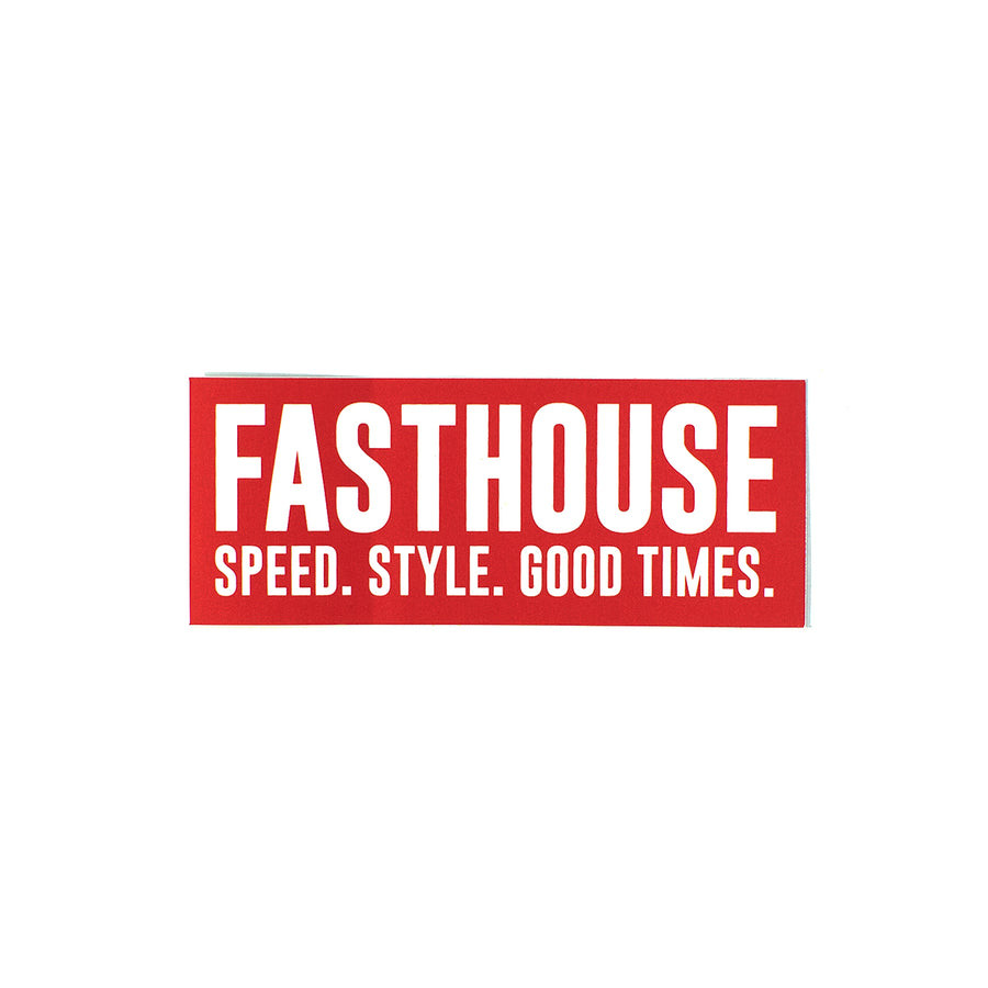 Fasthouse Decal - Good Times - Multi - Surf and Dirt