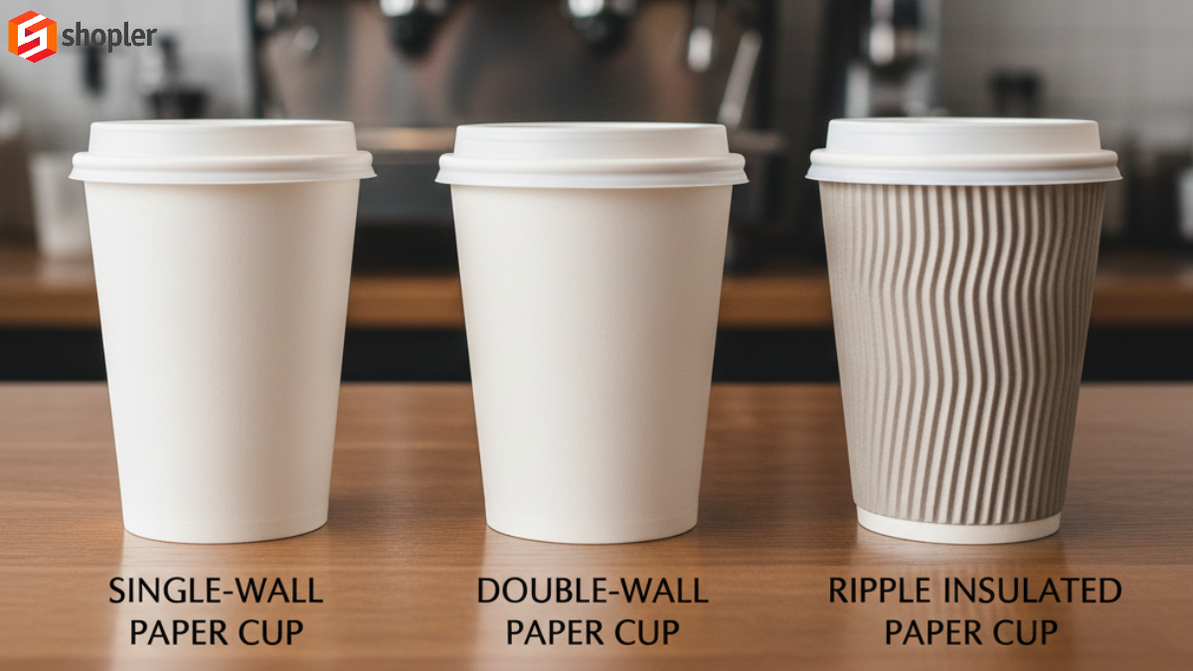 Compare Cup Types, Single Wall vs Double Wall vs Ripple - Shopler.co.uk