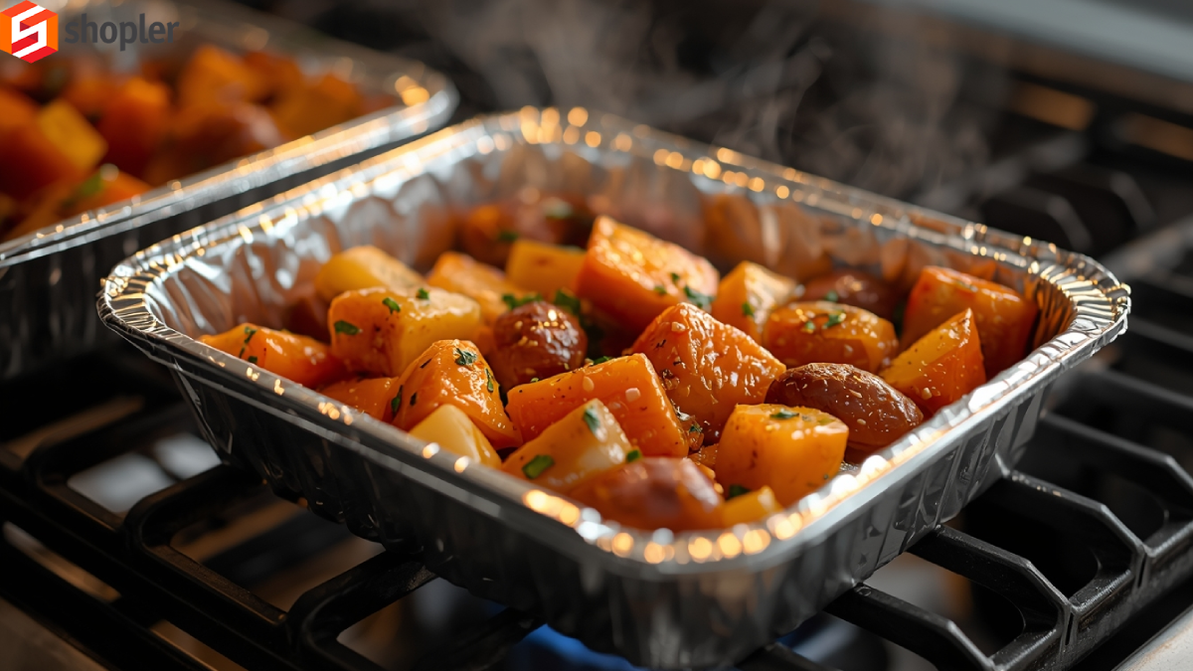 Reheating Food in Foil Trays: Dos, Don’ts, and Safety Tips - Shopler.co.uk