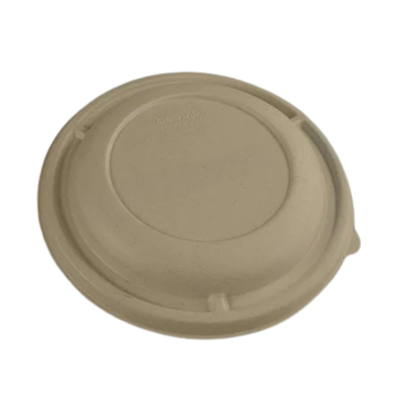 Sabert PUL52932PUL Wide Round Pulp Bowl Lid 1000ml Clear - 300 Pack