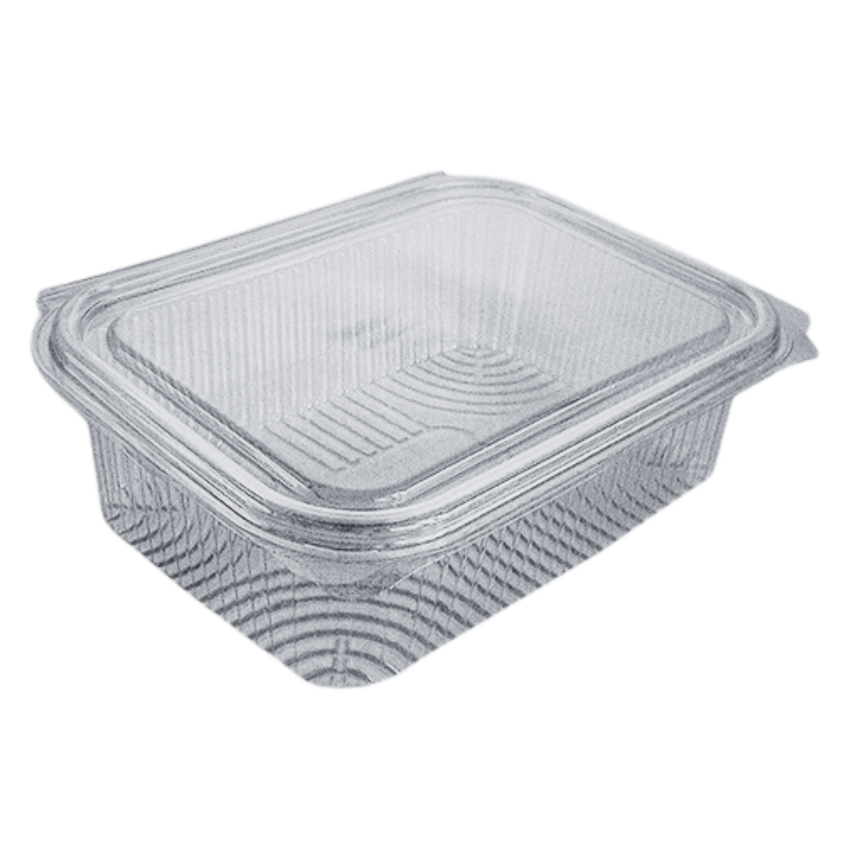 Clear Hinged Rectangle Container 750cc | SHOPLER