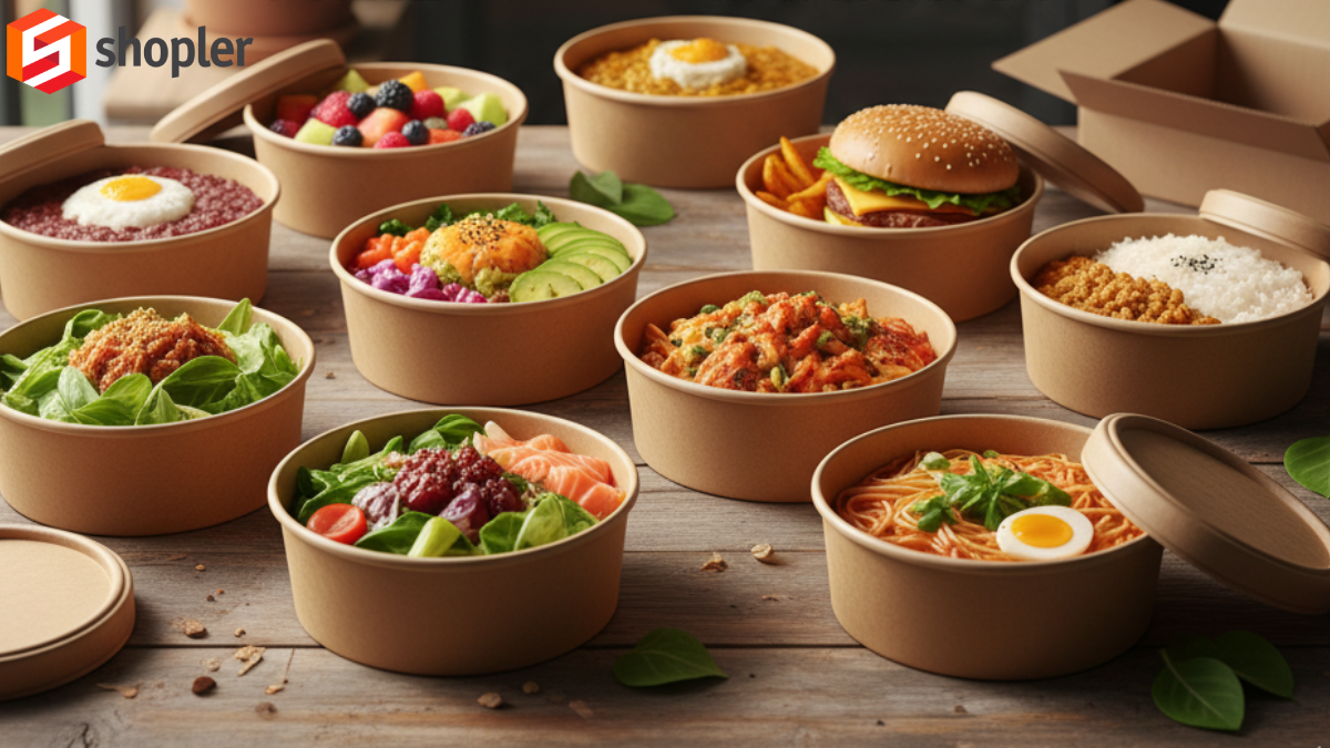 Top 10 Benefits of Using Kraft Paper Bowls for Food Packaging - Shopler ...