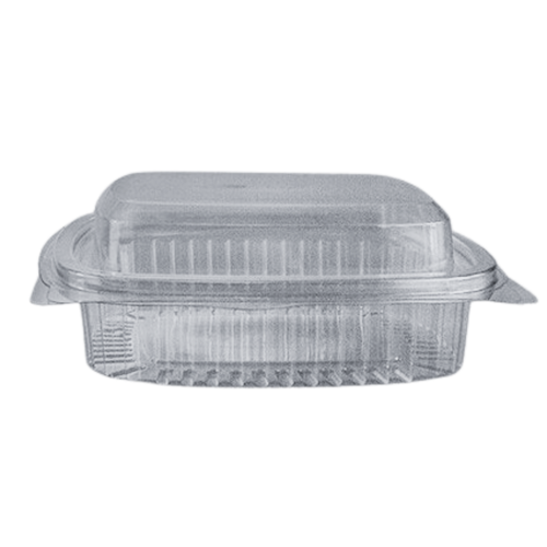 Somoplast 915 Clear Dome Hinged Rec Container - 250cc