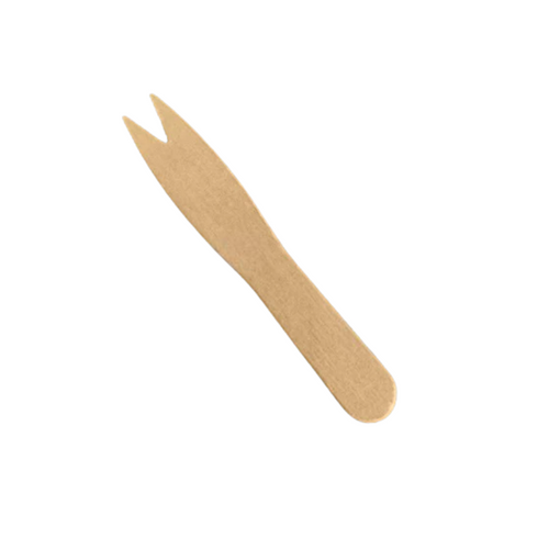 Chip Fork Wooden Eco Takeaway Catering - 1000 Pack