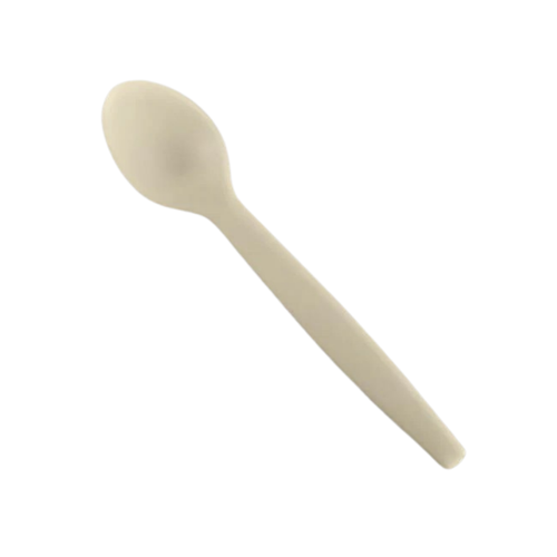 Disposable PSM Cutlery Spoon Reusable Biodegradable Bulk - 1000 Pack