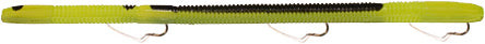 Bass Stopper 3 Hk Weedless Rigged Worms - 1 Pack | Stopper Lures