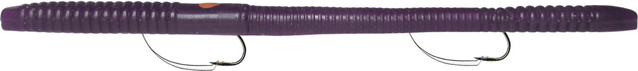 Bass Stopper - Magnum 2 Hk Weedless Rigged Worms - 1 Pack | Stopper ...