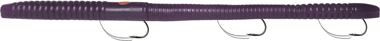 Bass Stopper - Magnum 3 Hk Weedless Rigged Worms - 1 Pack | Stopper ...